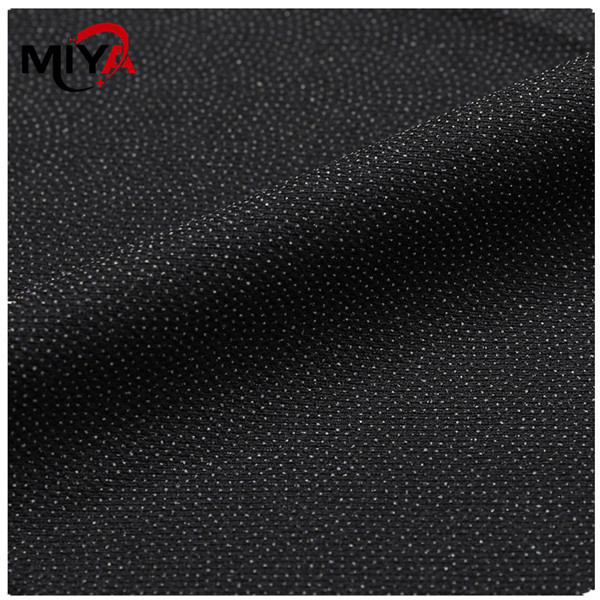 Woven Double Dot Fusing Interlining 100% Polyester For Fashion Clothing
